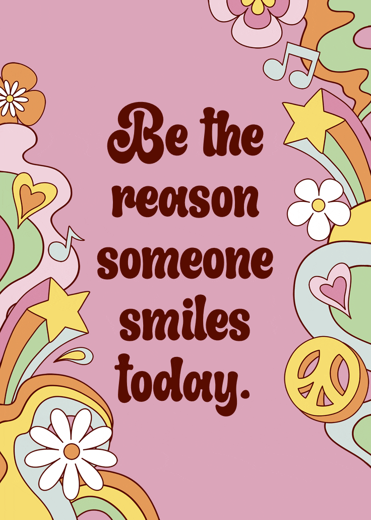 Rainbow Disco - Motivational Poster Template | Greetings Island